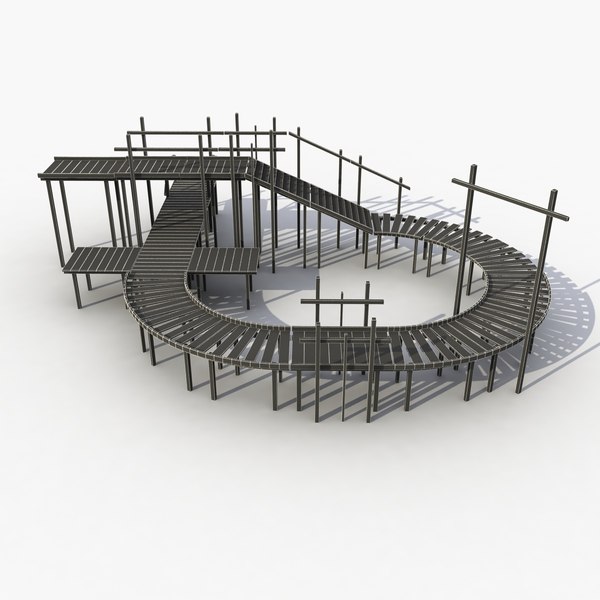 modeled bridge obj