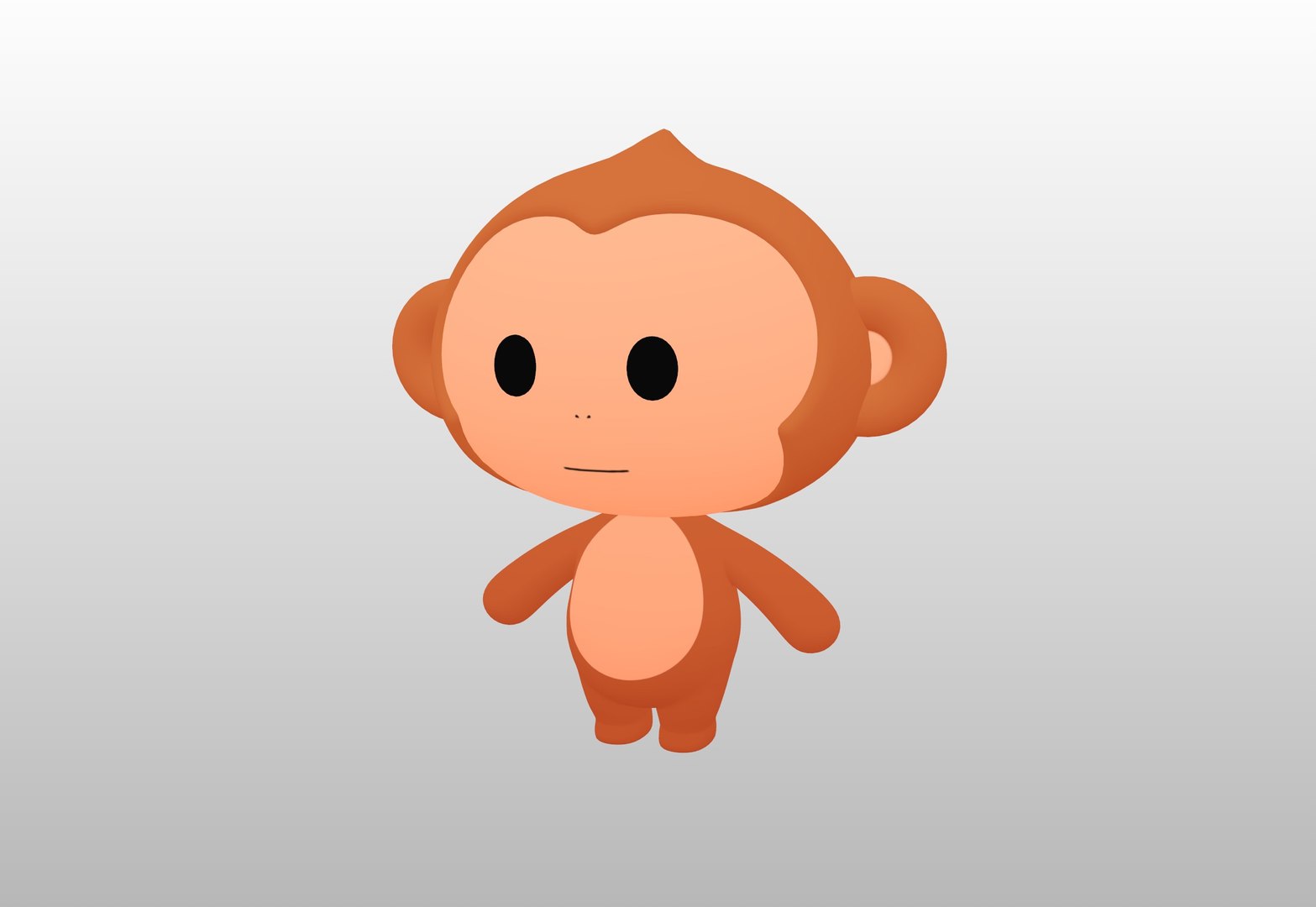 Character331 Rigged Monkey Model - TurboSquid 2279636