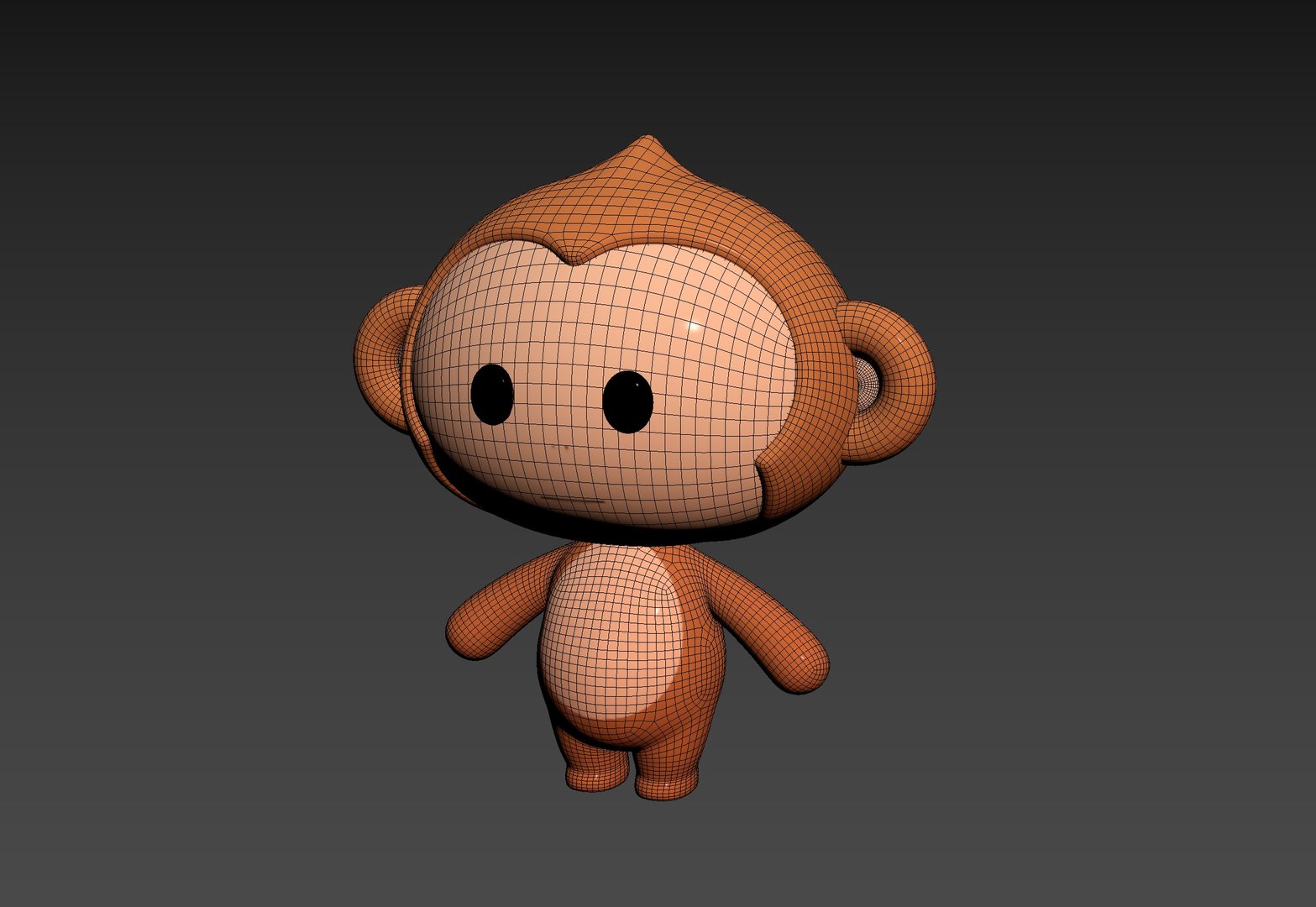 Character331 Rigged Monkey Model - TurboSquid 2279636