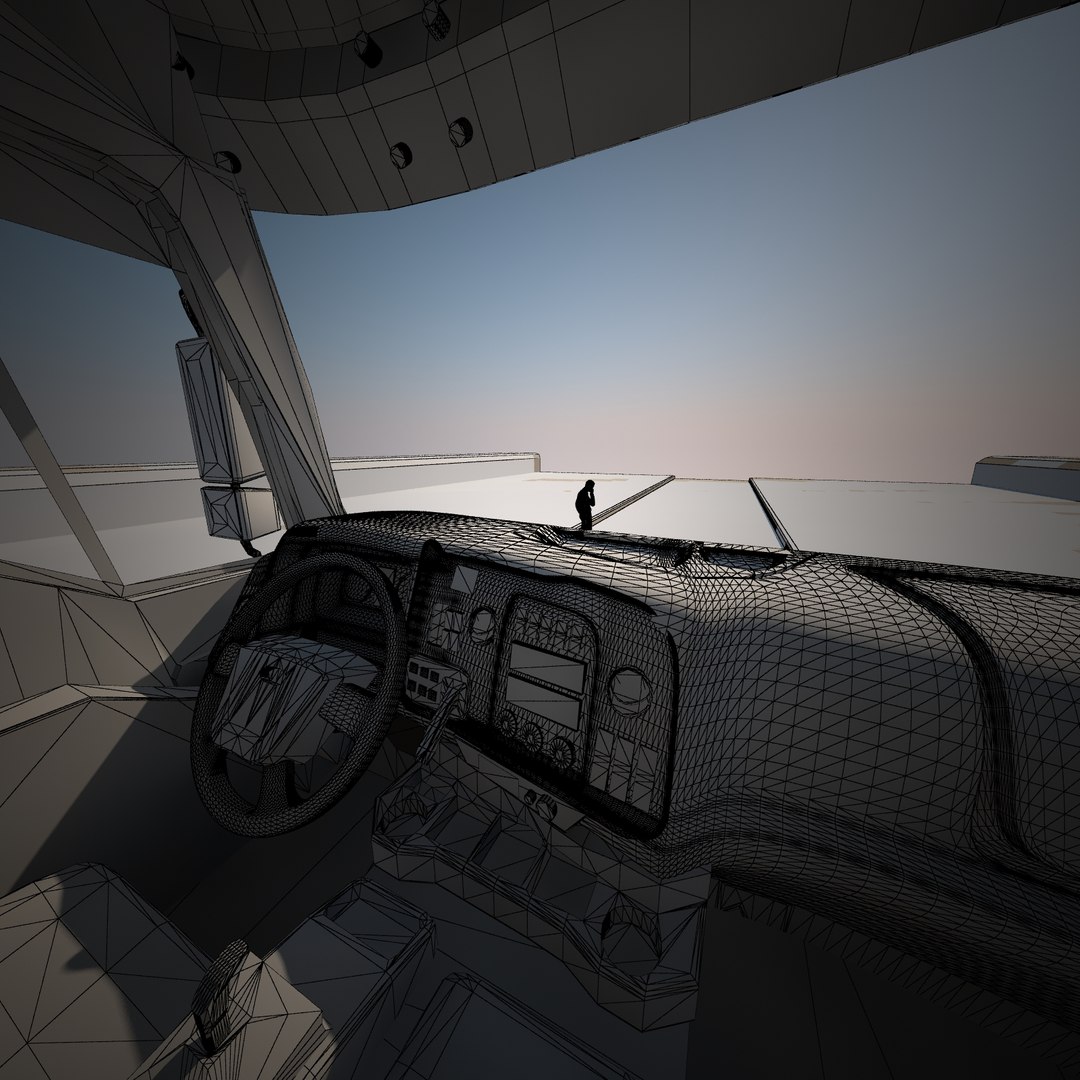 3d realistic cargo 1846 t model