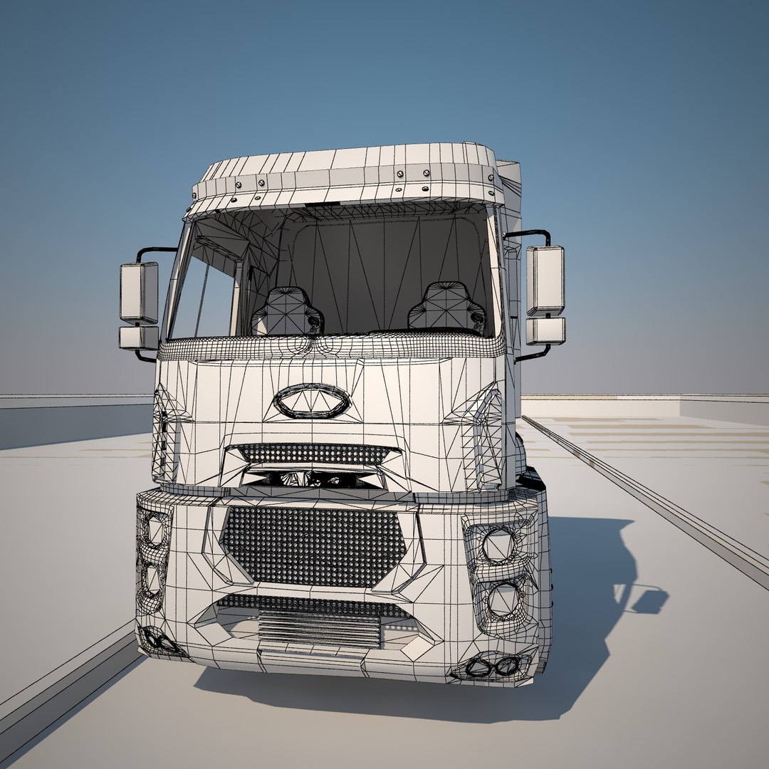 3d realistic cargo 1846 t model