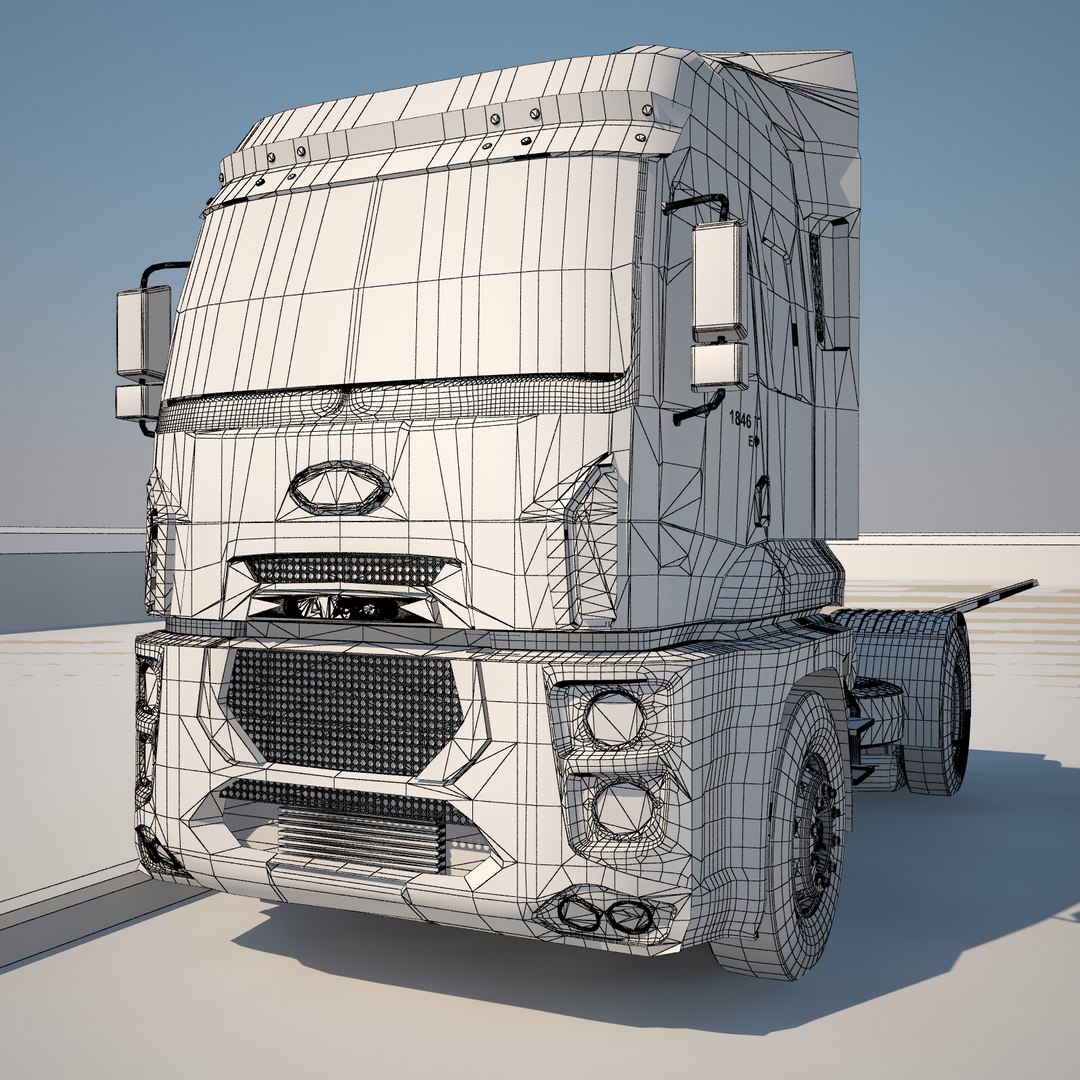 3d realistic cargo 1846 t model