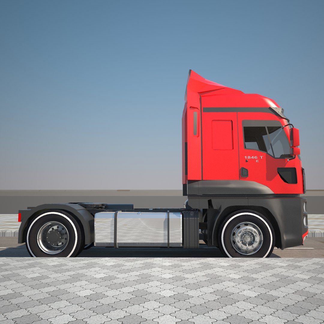 3d realistic cargo 1846 t model