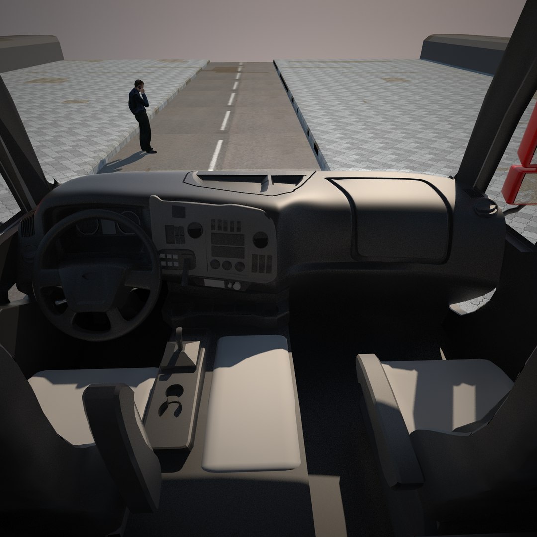 3d realistic cargo 1846 t model