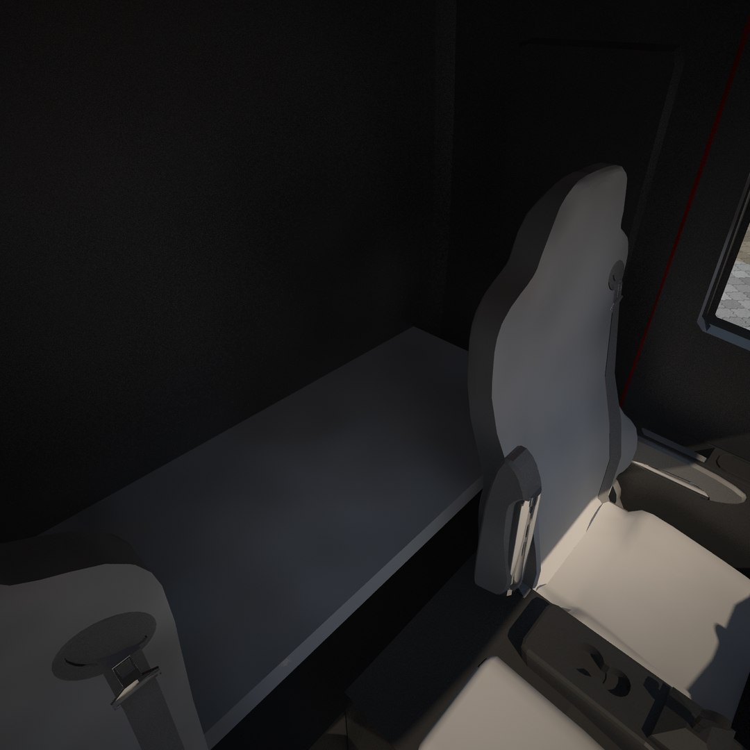 3d realistic cargo 1846 t model