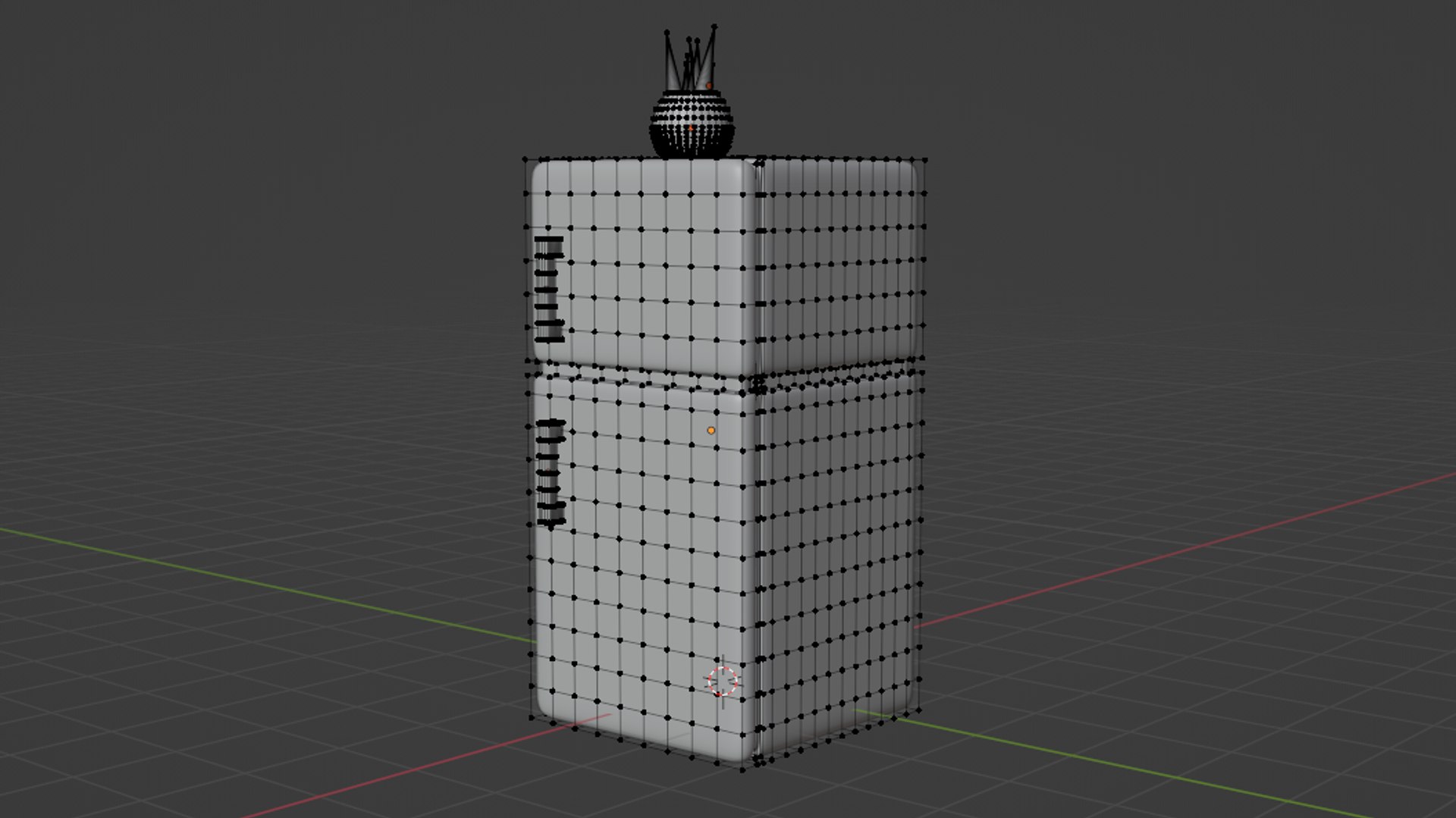 Fridge Low-poly Model - TurboSquid 2184087