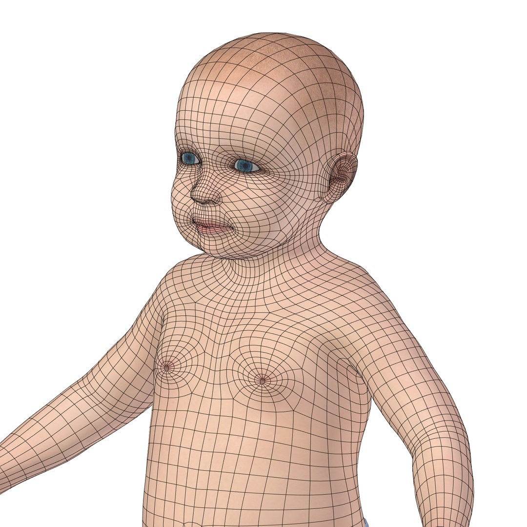 Baby 3D model - TurboSquid 1223094