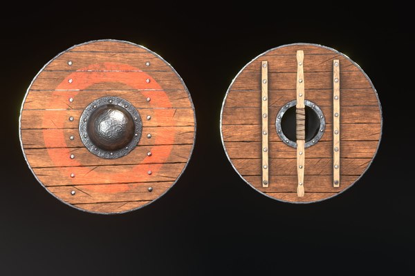 Set shields 3D model - TurboSquid 1713052