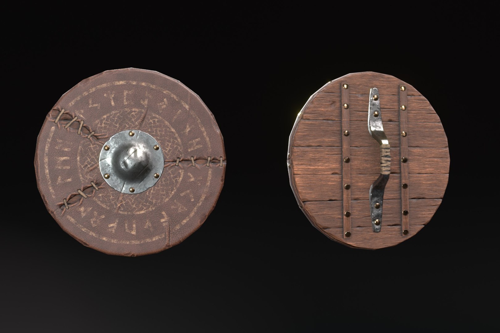 Set Shields 3D Model - TurboSquid 1713052