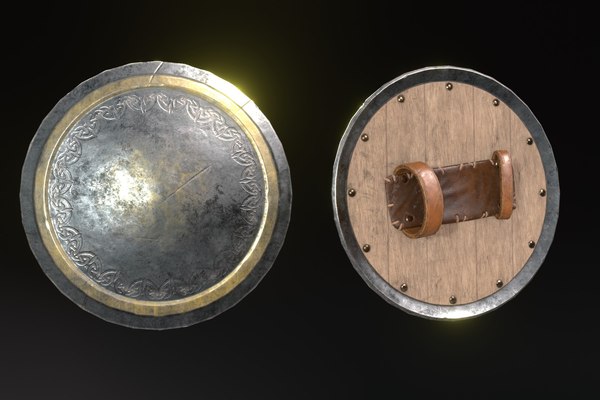 Set shields 3D model - TurboSquid 1713052