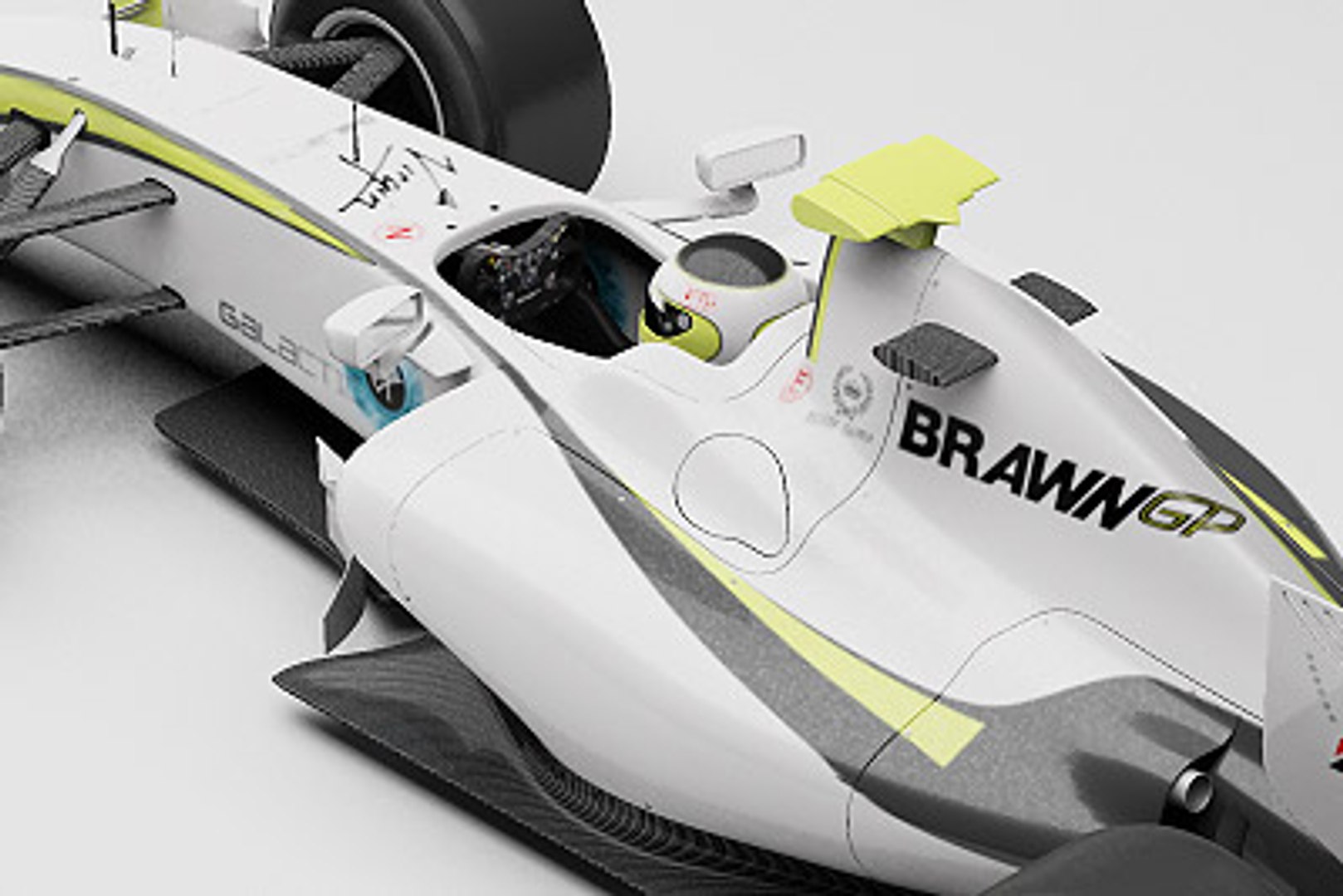 Brawn Gp 3d Model