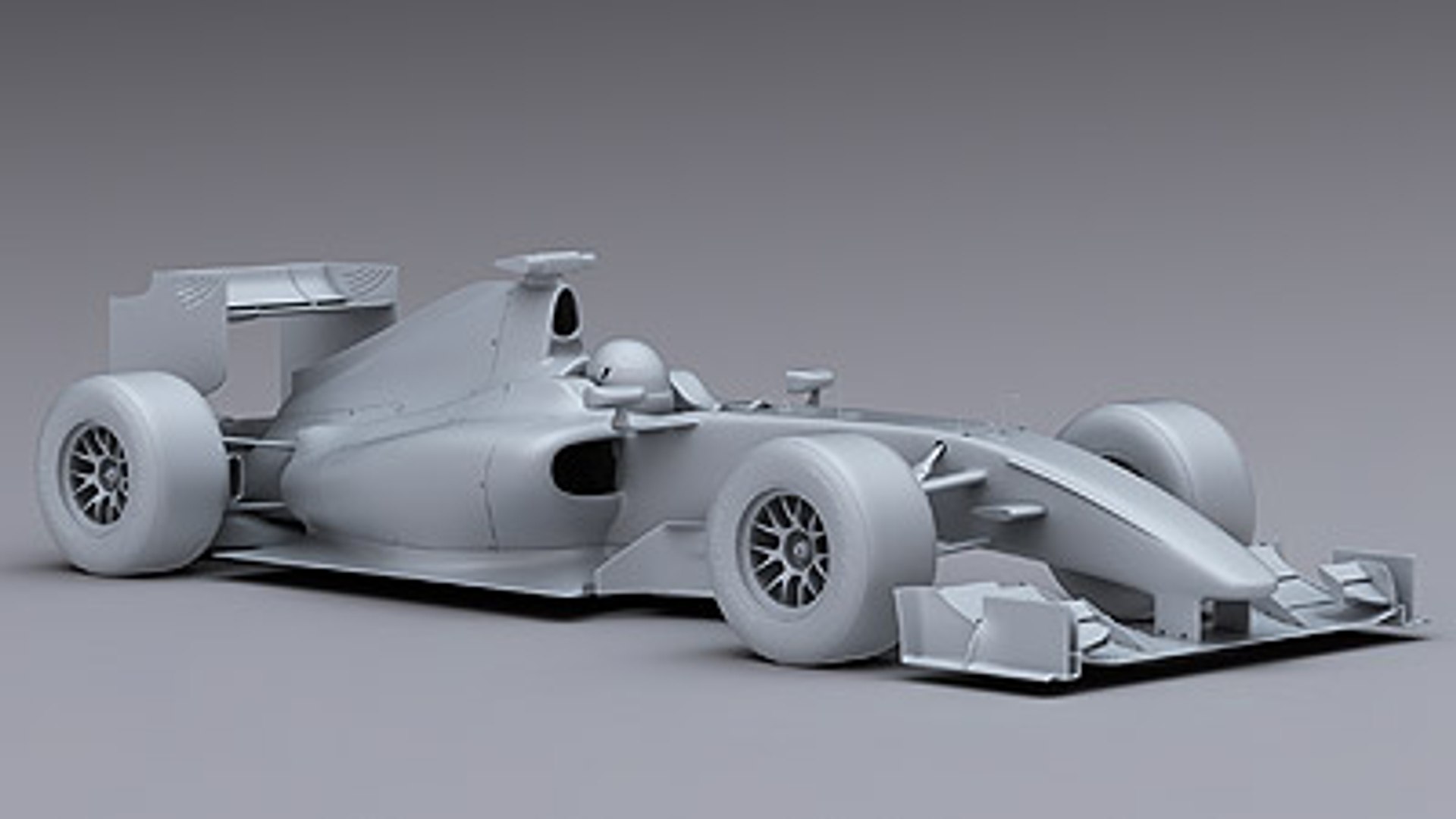 Brawn Gp 3d Model