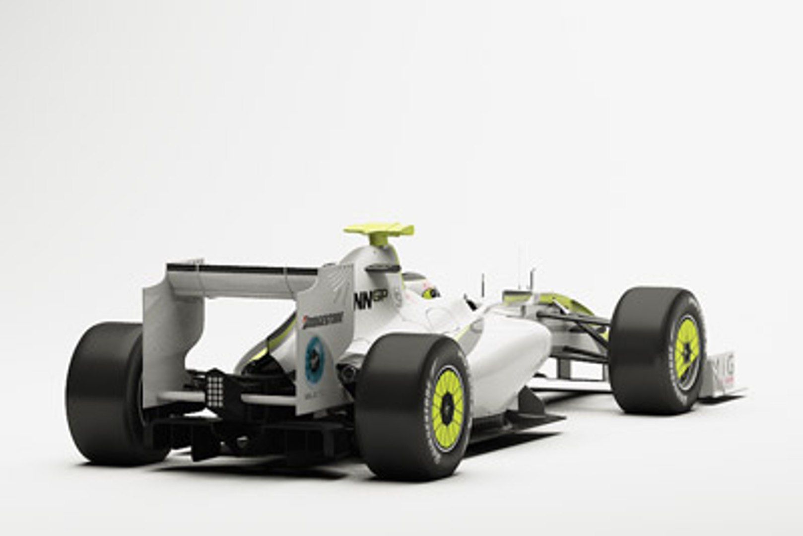 Brawn Gp 3d Model