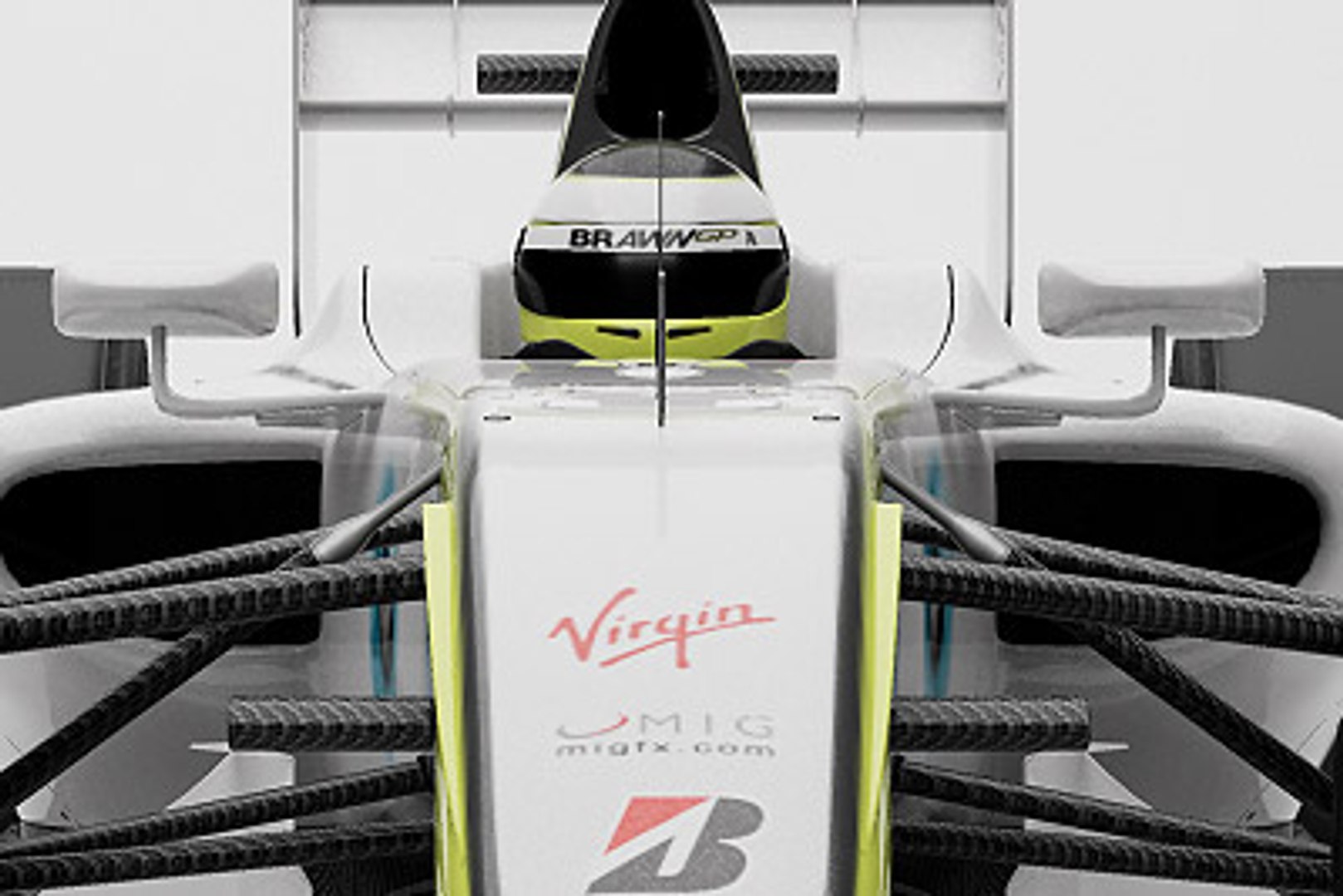 brawn gp 3d model