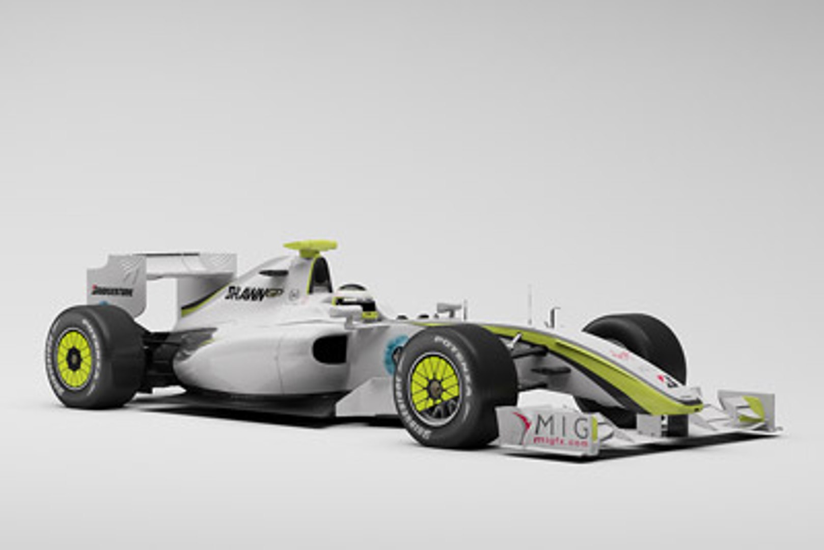 Brawn Gp 3d Model