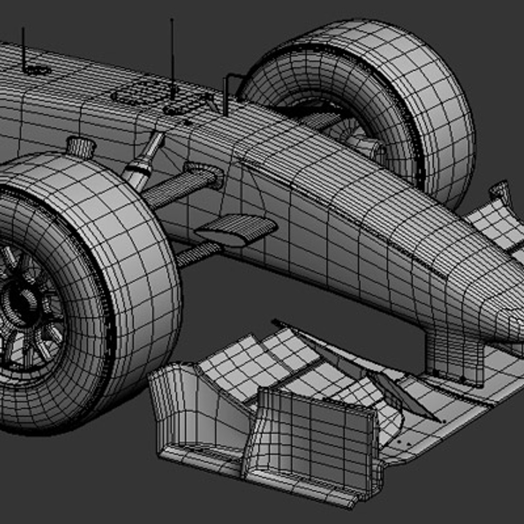 Brawn Gp 3d Model