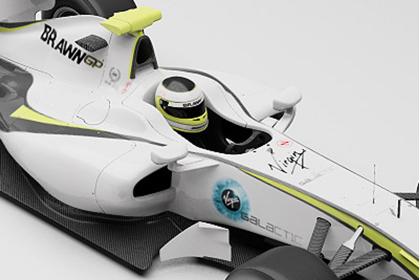 Brawn Gp 3d Model