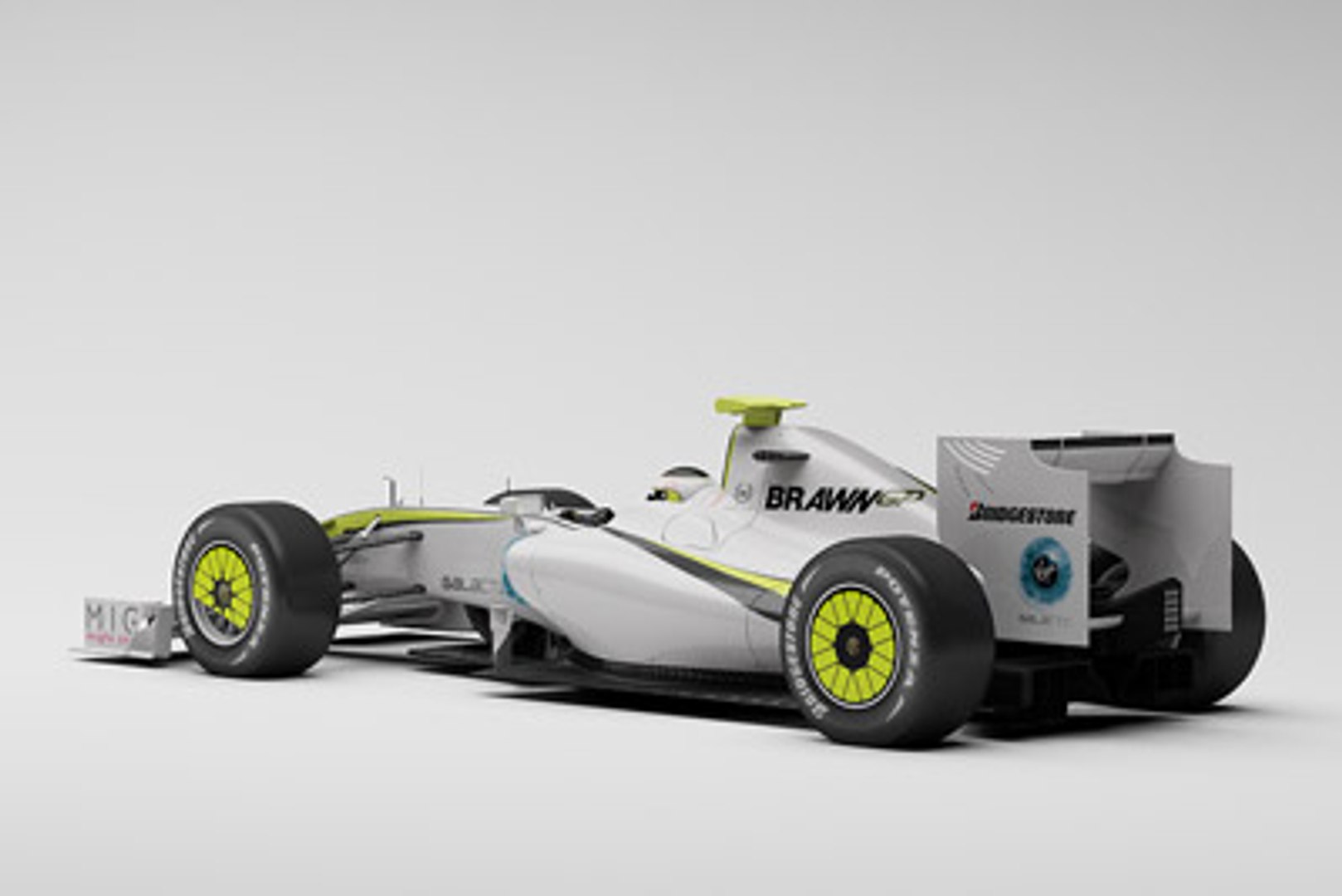 Brawn Gp 3d Model