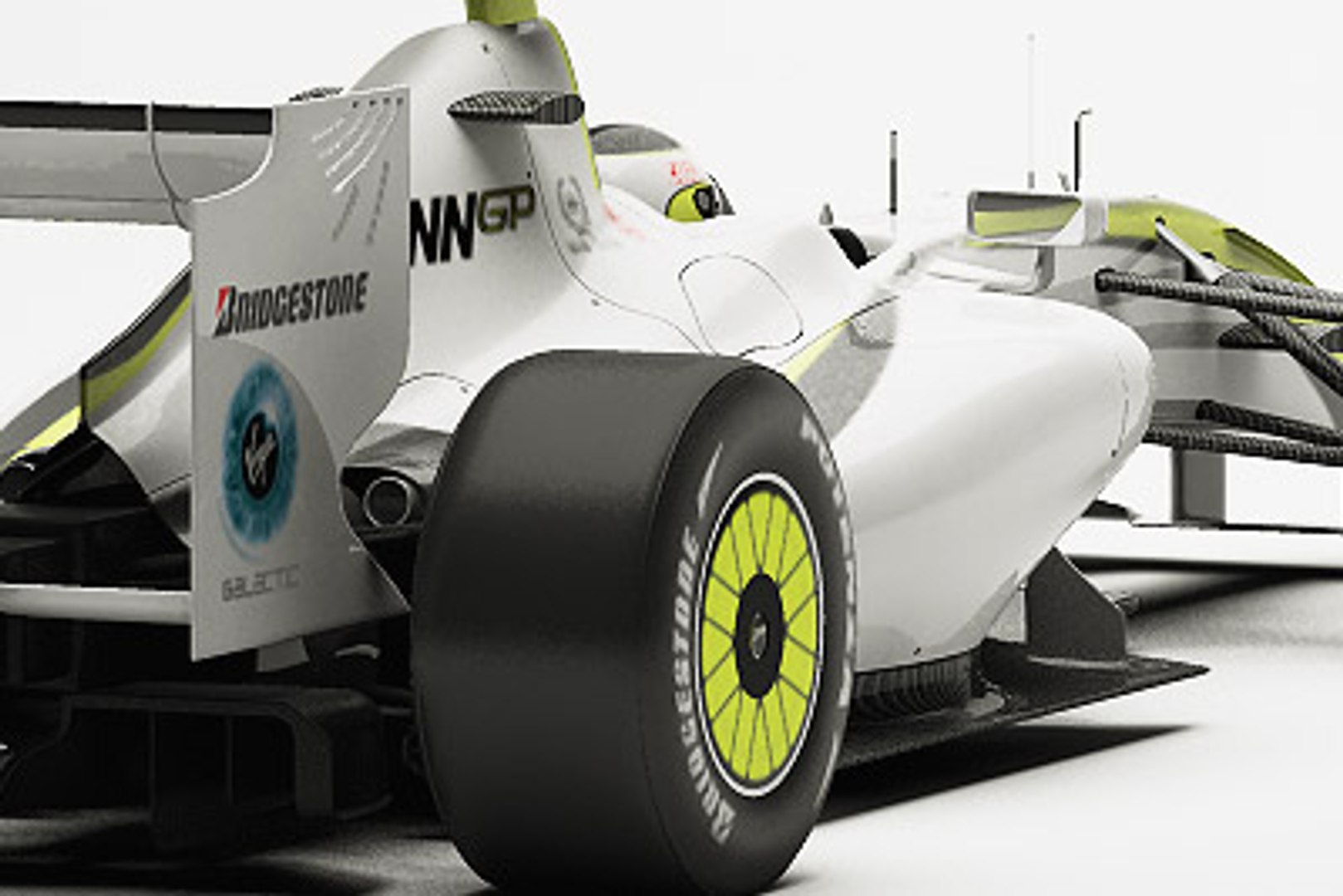 Brawn Gp 3d Model
