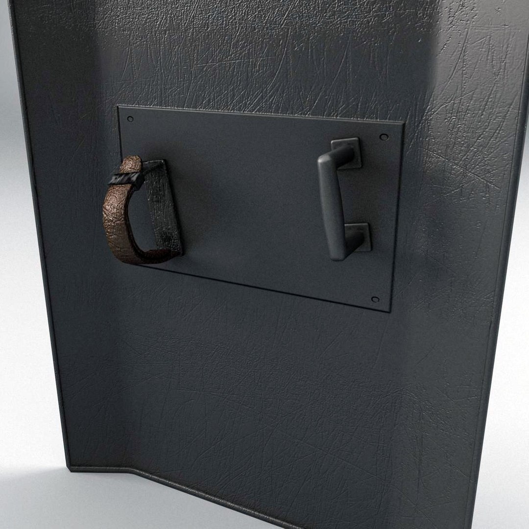 riot shield v1 3d max