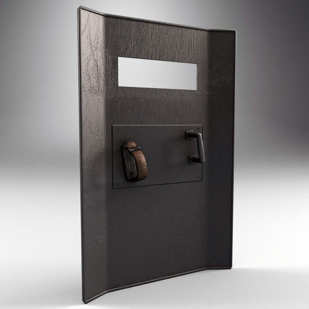 riot shield v1 3d max