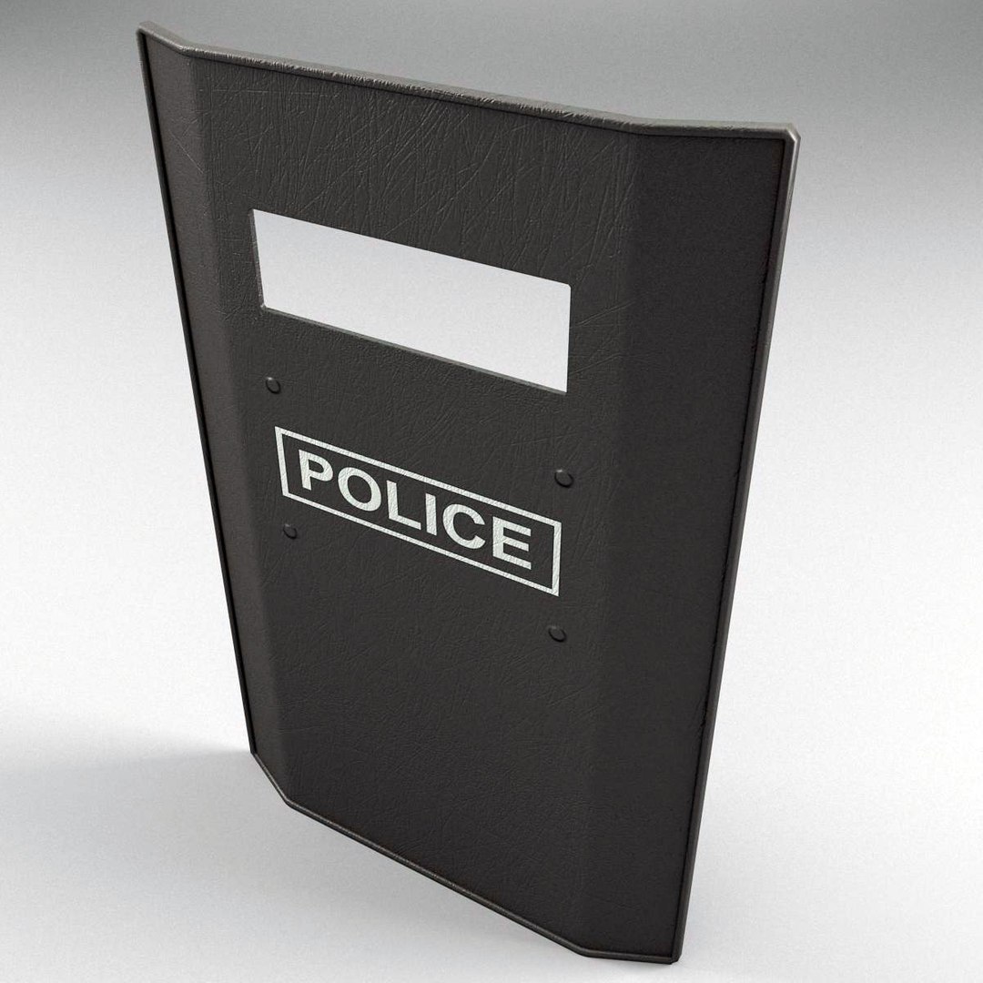 riot shield v1 3d max