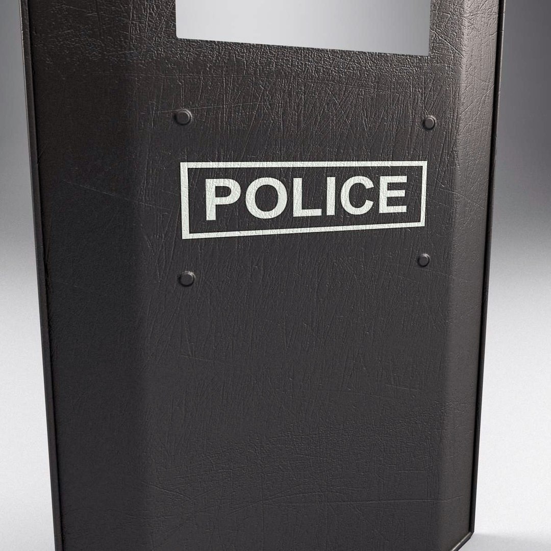 riot shield v1 3d max