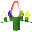 3d model 2 pack christmas lights
