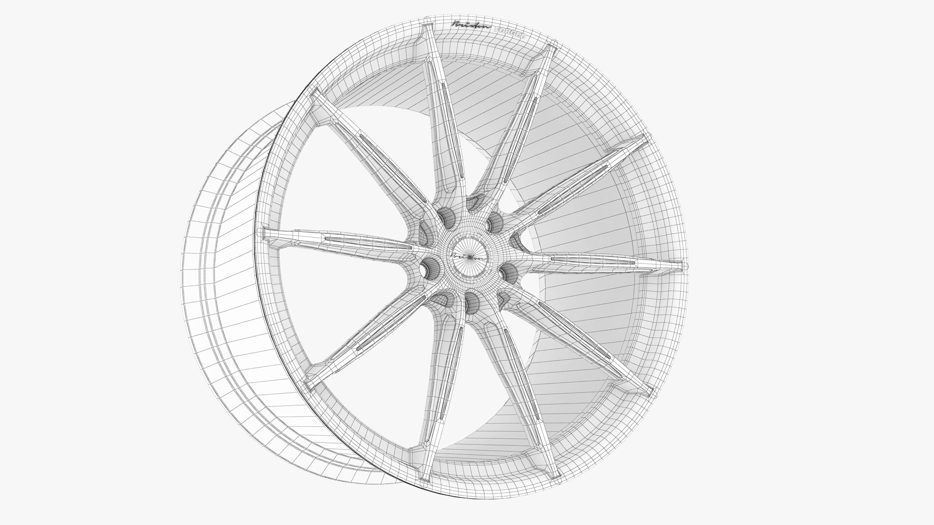 Wheel Brixton R11-R Forged Model - TurboSquid 1800848