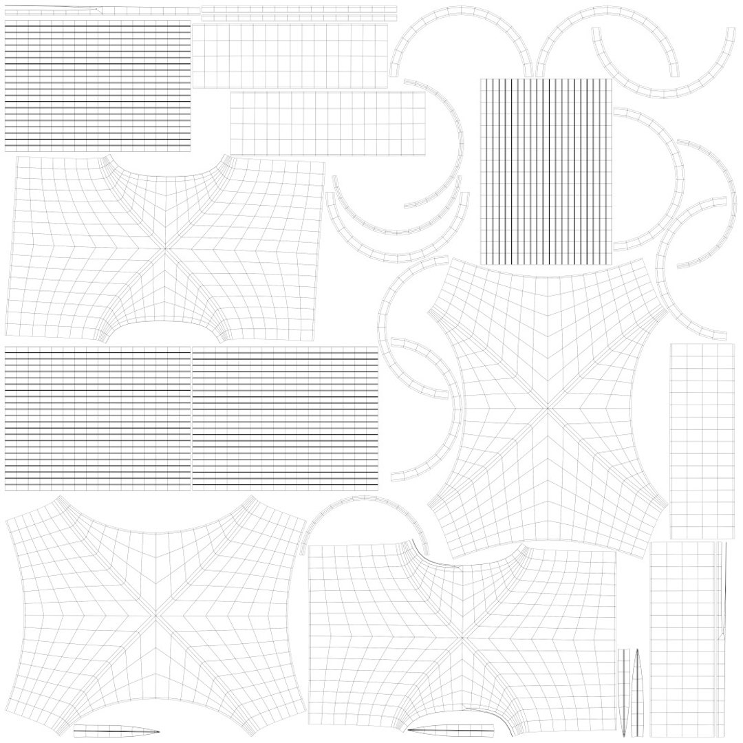 PVC Cross Female X Spigot 3D Model - TurboSquid 2093826