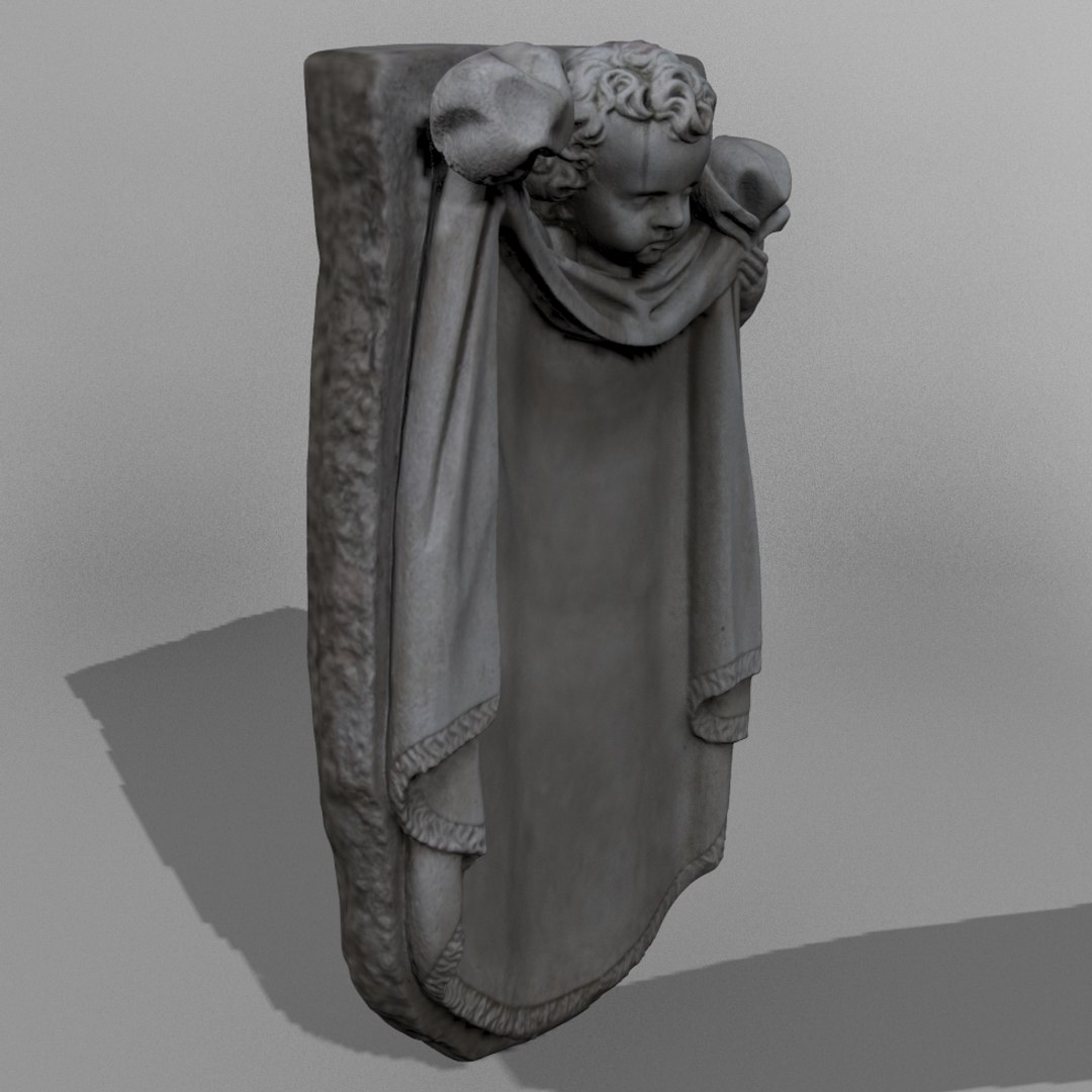 Cherub Mold 3d Model