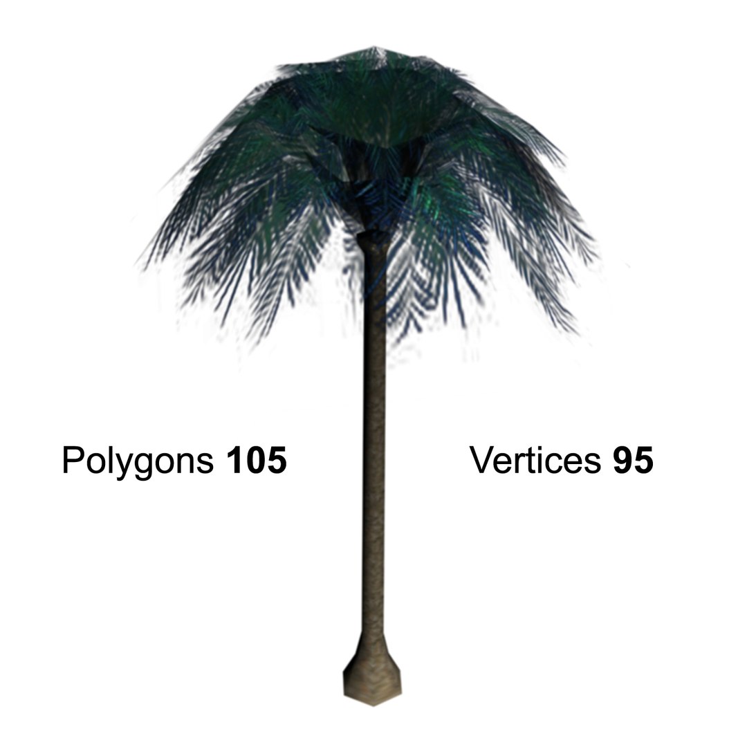 3D Date Tree - TurboSquid 2281404