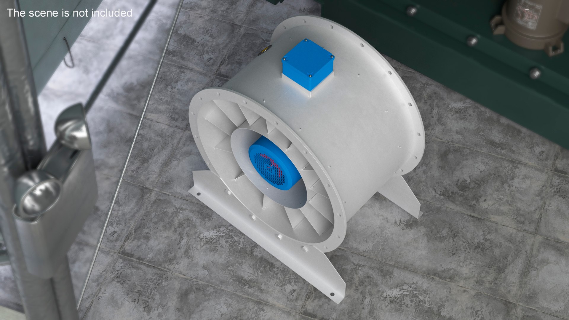 3D Axial Extractor Fan Model - TurboSquid 2184603