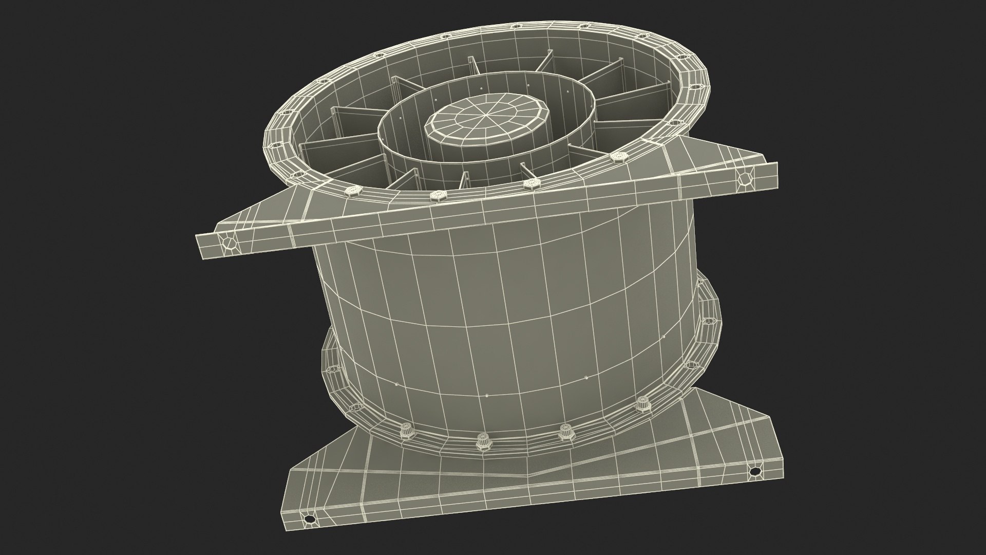 3D Axial Extractor Fan Model - TurboSquid 2184603
