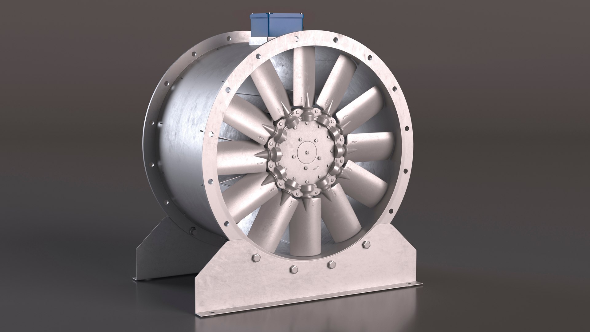 3D Axial Extractor Fan Model - TurboSquid 2184603