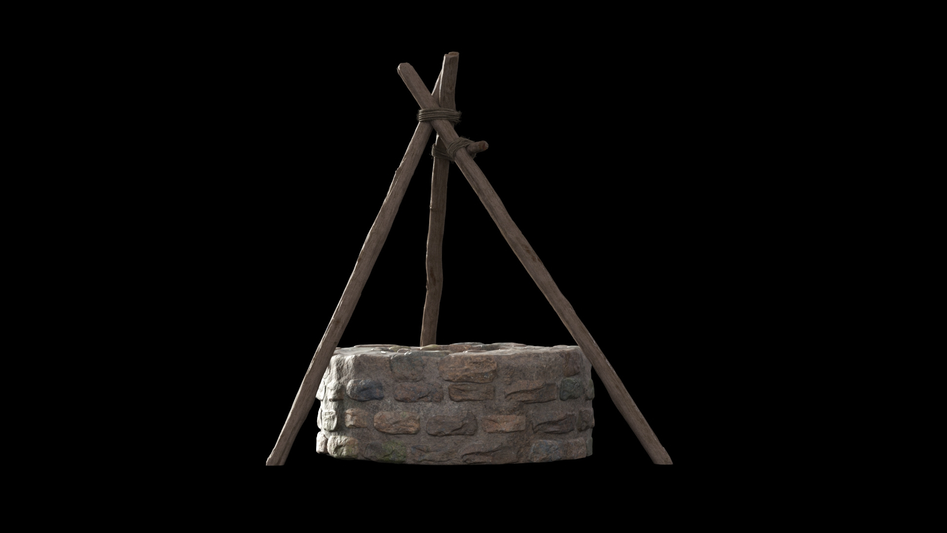 3D Medieval Stone Water Well Model - TurboSquid 2019829