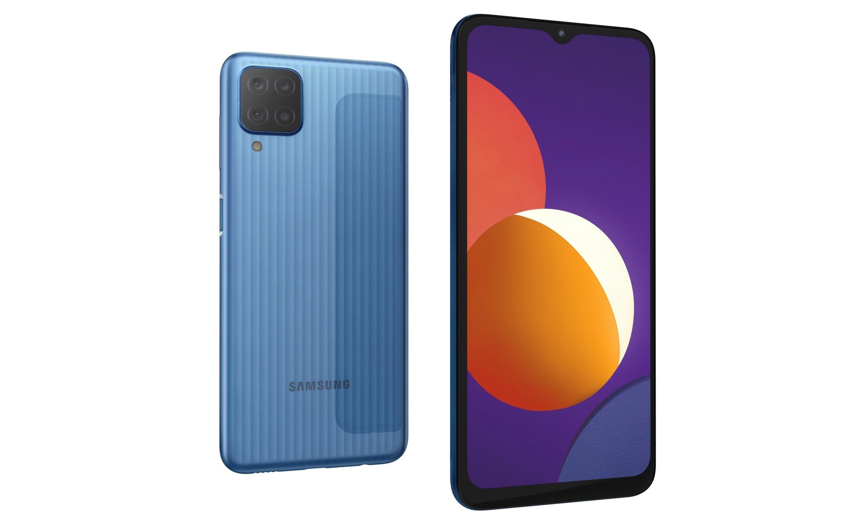 Samsung Galaxy M12 Blue 3D - TurboSquid 1810192
