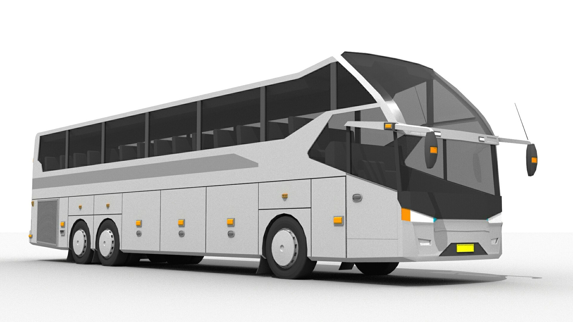 3D Coach Bus - TurboSquid 1646439