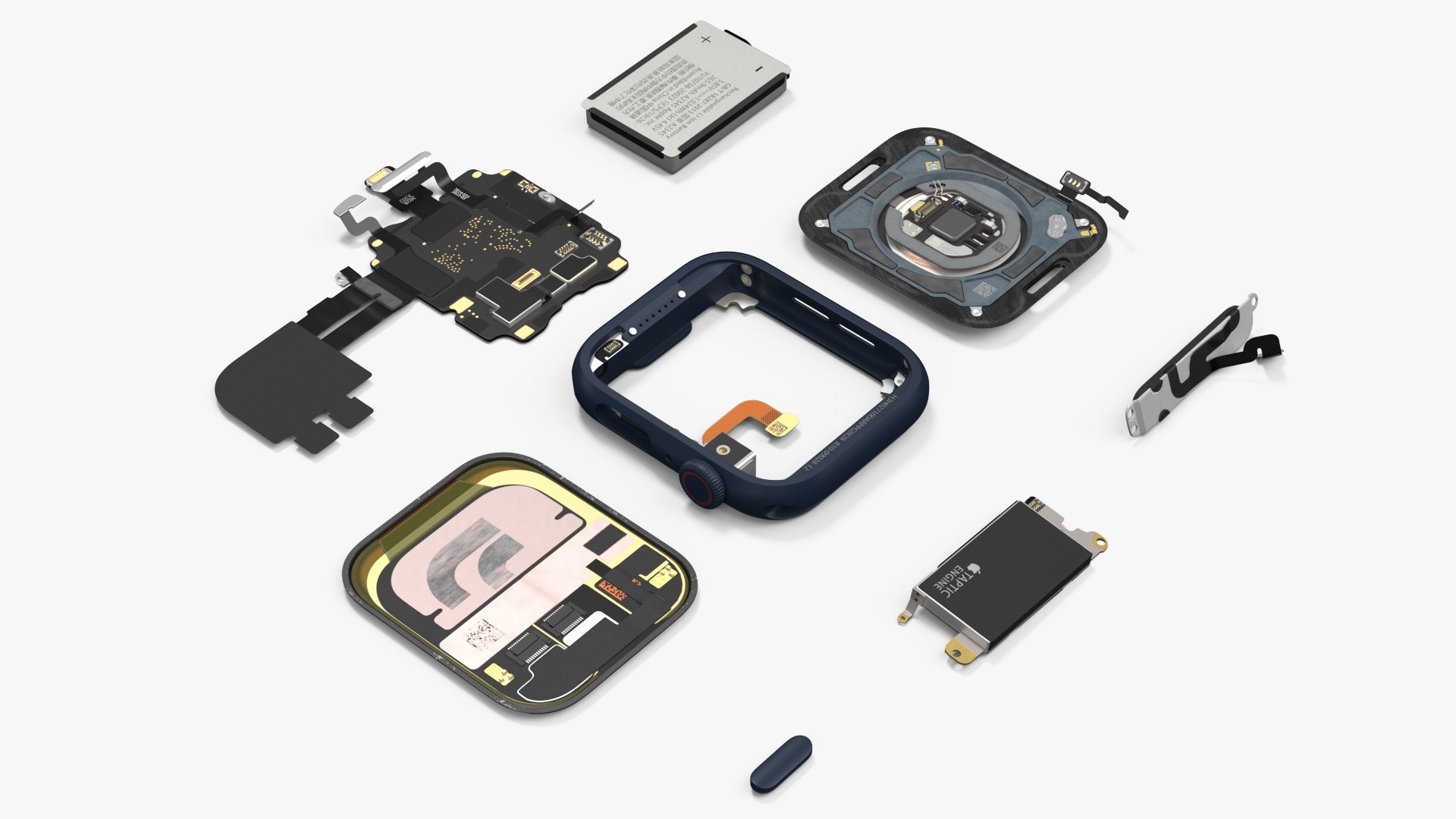 3D Model Disassembled Apple Watch SE - TurboSquid 2215114
