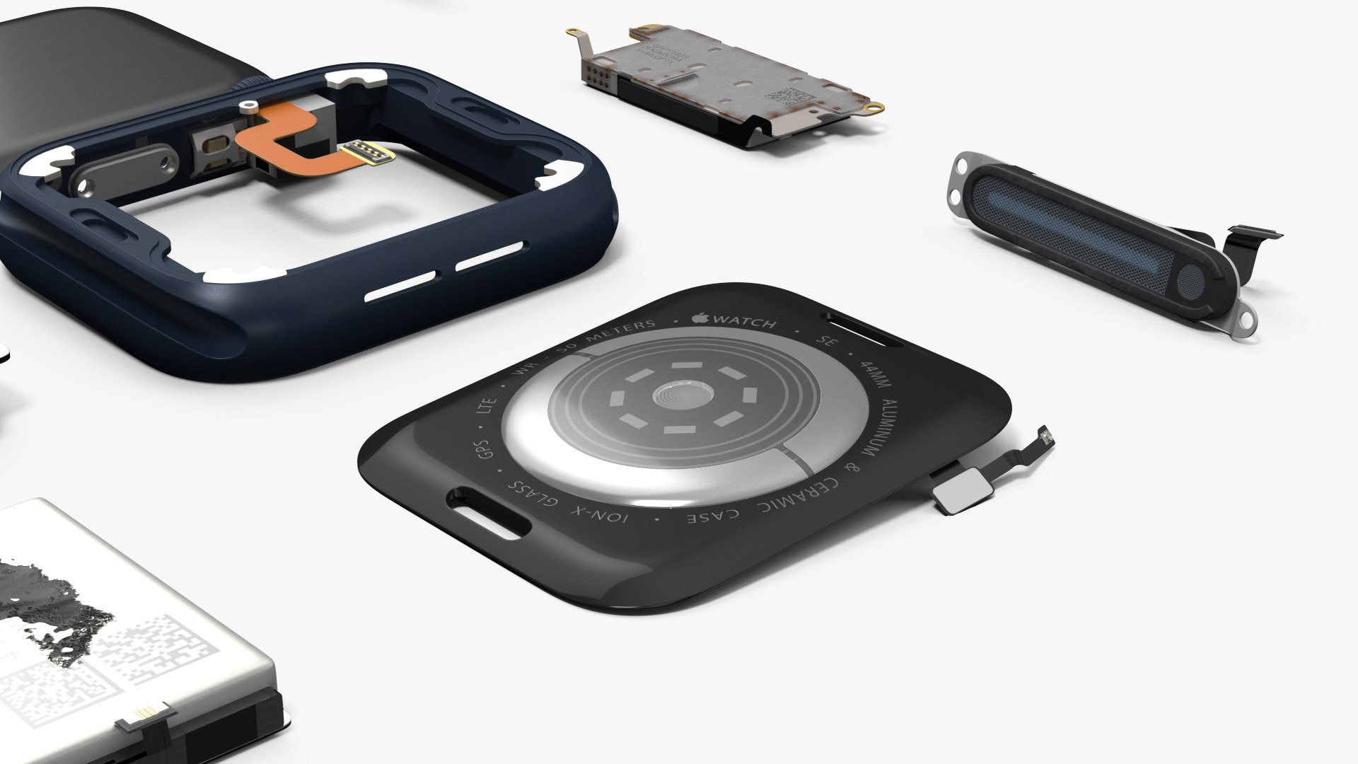 3D Model Disassembled Apple Watch SE - TurboSquid 2215114