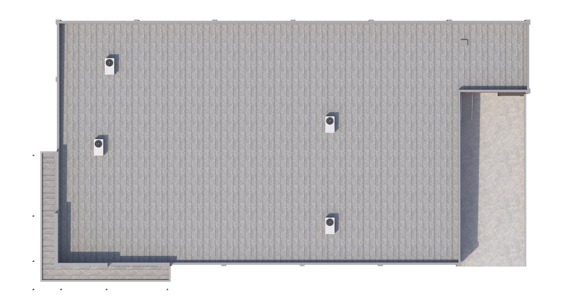 Exterior retail aldi grocery store 3D model - TurboSquid 1253066