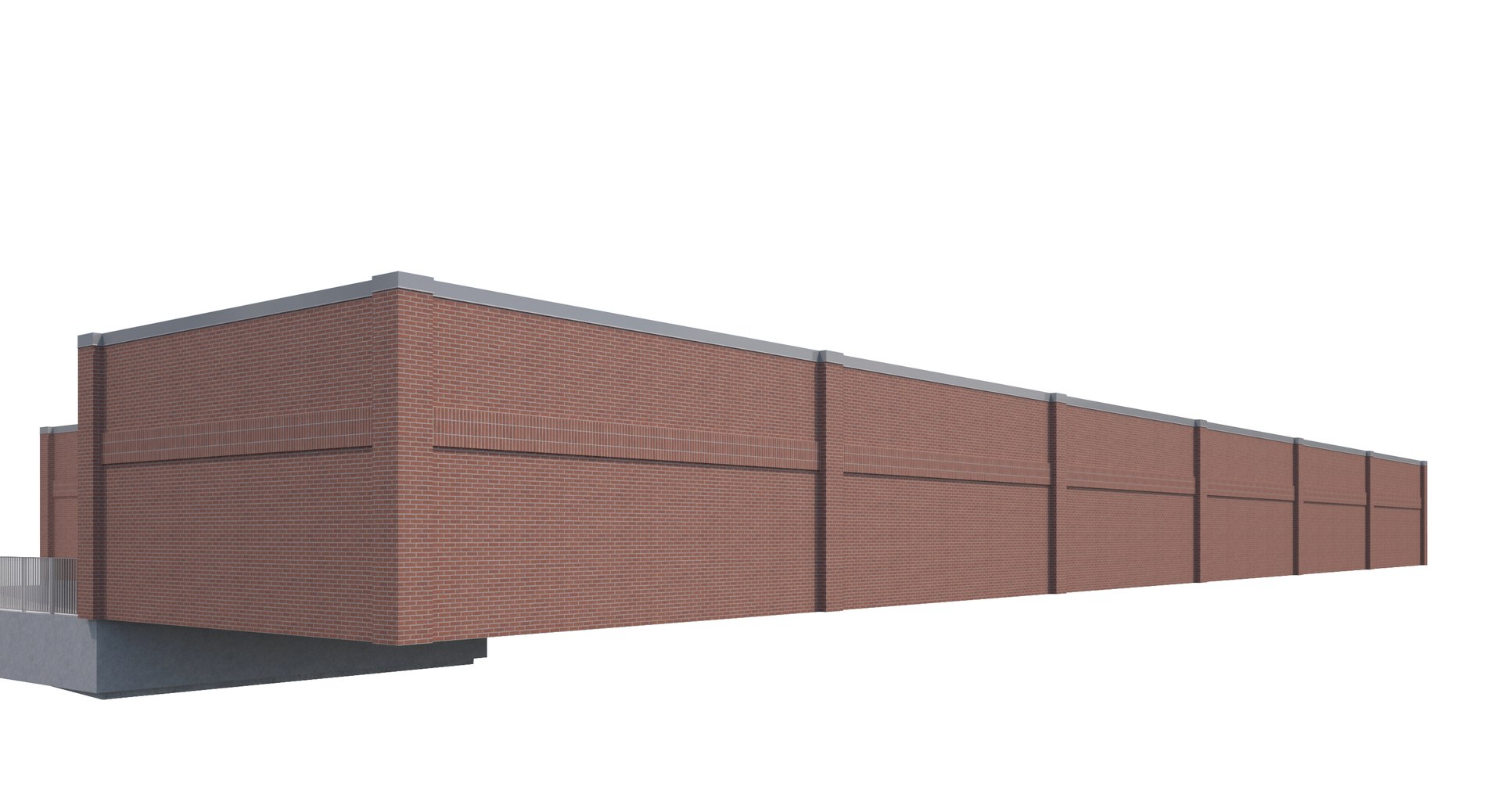 Exterior Retail Aldi Grocery Store 3D Model - TurboSquid 1253066