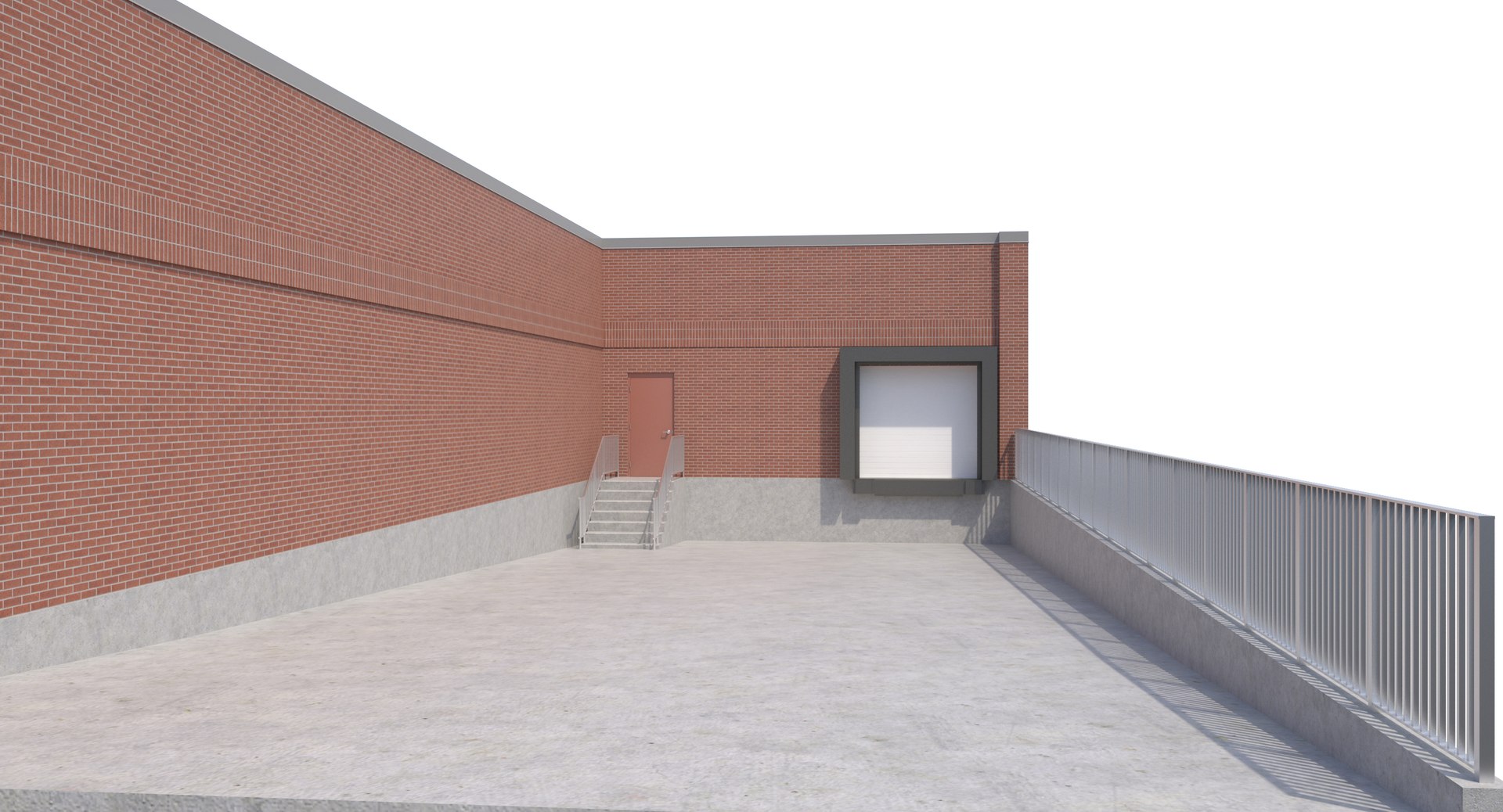 Exterior Retail Aldi Grocery Store 3D Model - TurboSquid 1253066