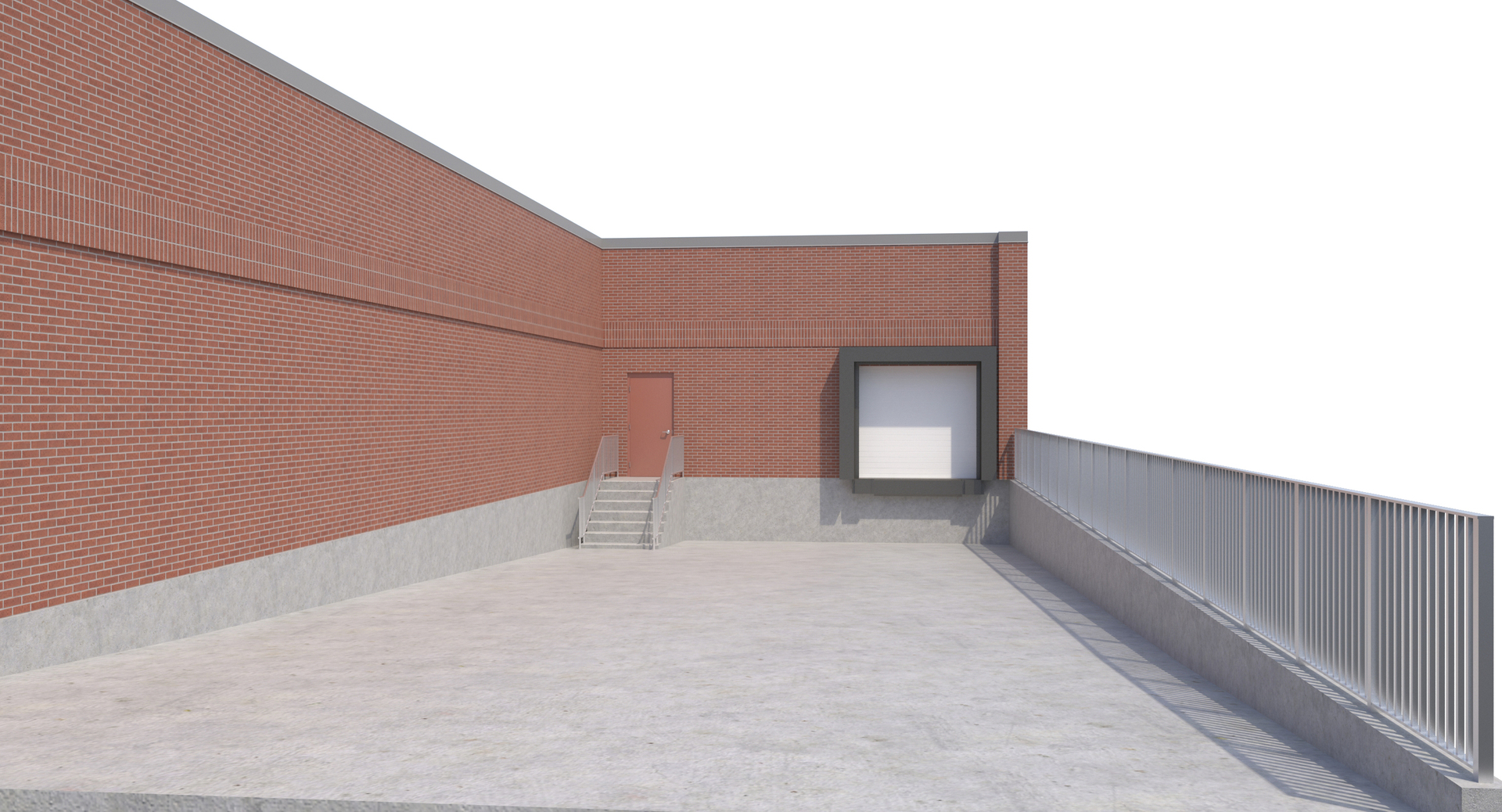Exterior retail aldi grocery store 3D model - TurboSquid 1253066