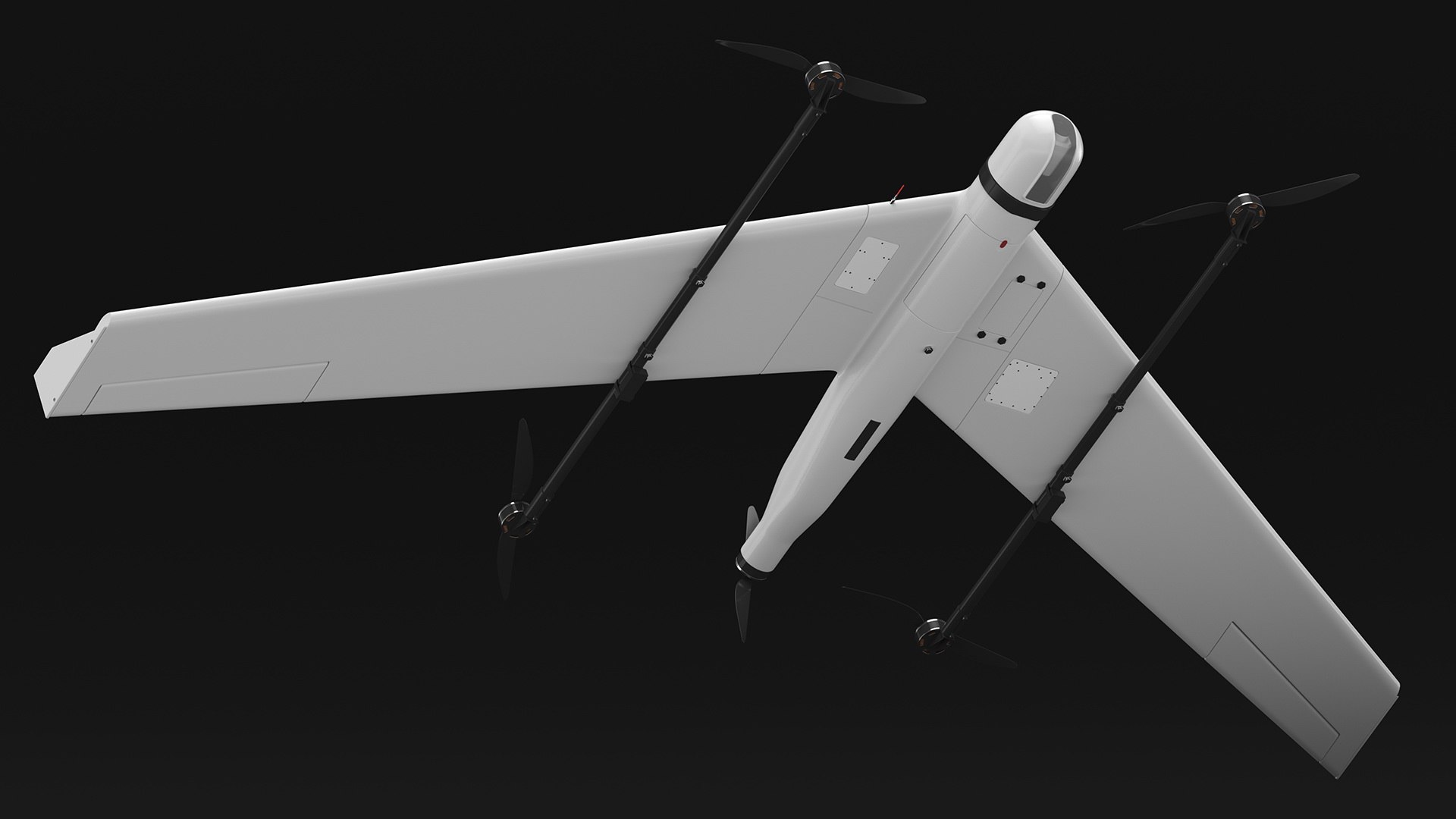 ZALA VTOL Unmanned Aerial Vehicle Rigged For Maya 3D Model - TurboSquid ...