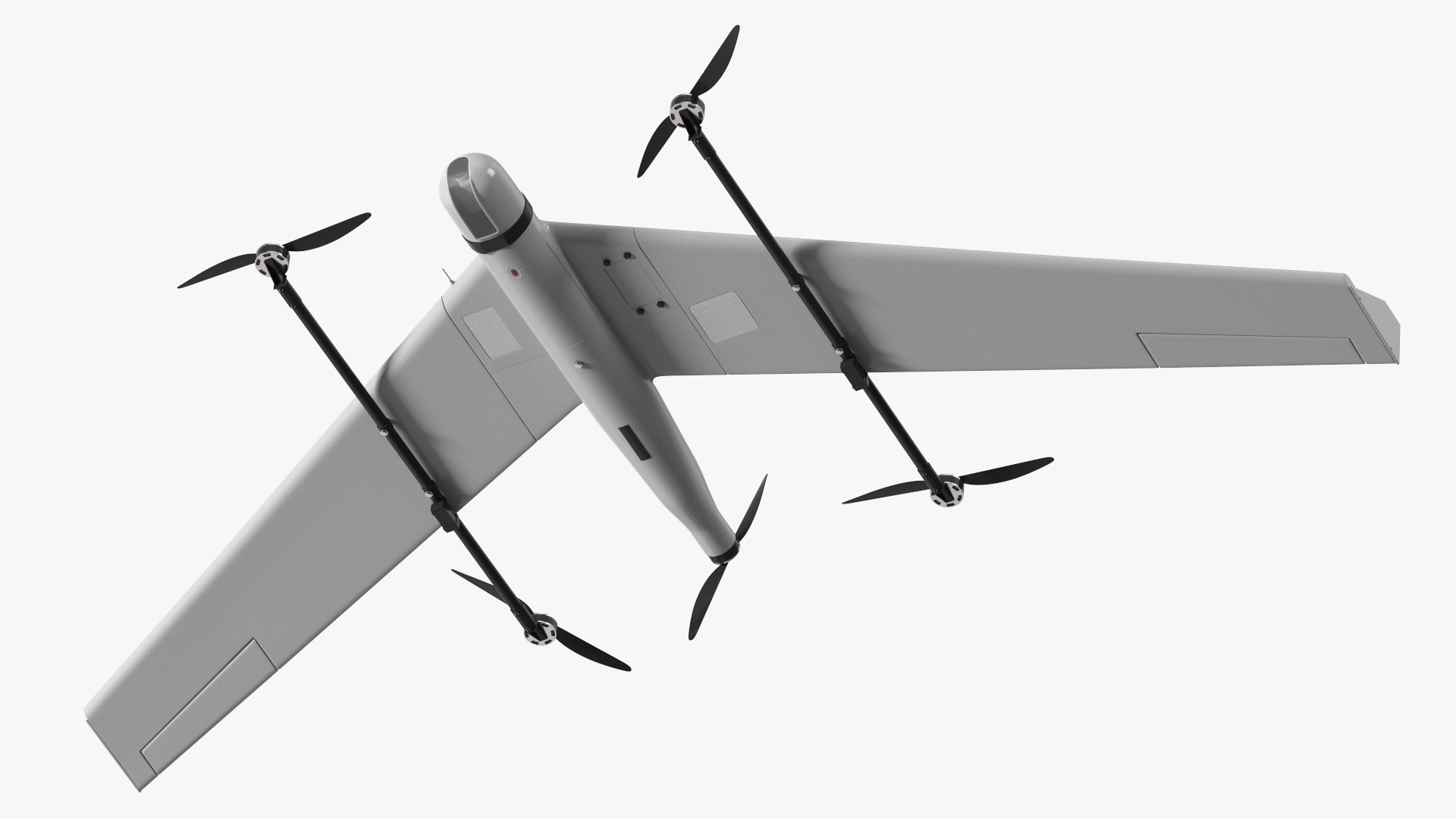 ZALA VTOL Unmanned Aerial Vehicle Rigged For Maya 3D Model - TurboSquid ...