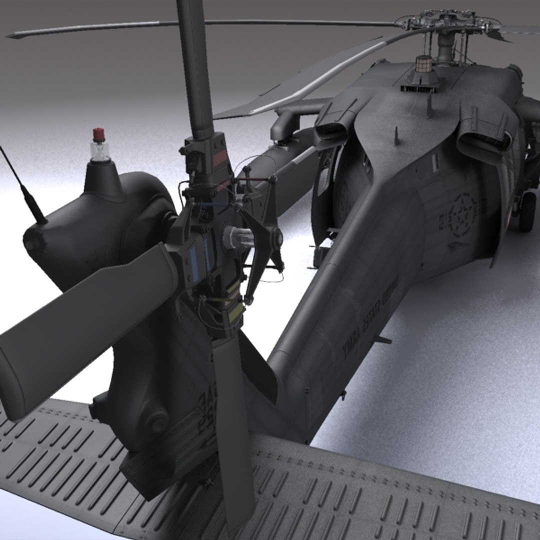s-70 battlehawk uh60 blackhawk 3d model