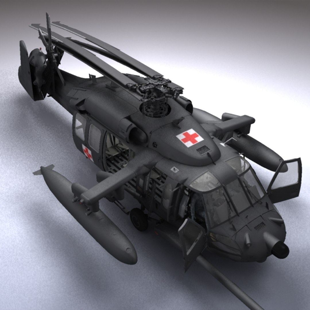 S-70 Battlehawk Uh60 Blackhawk 3d Model