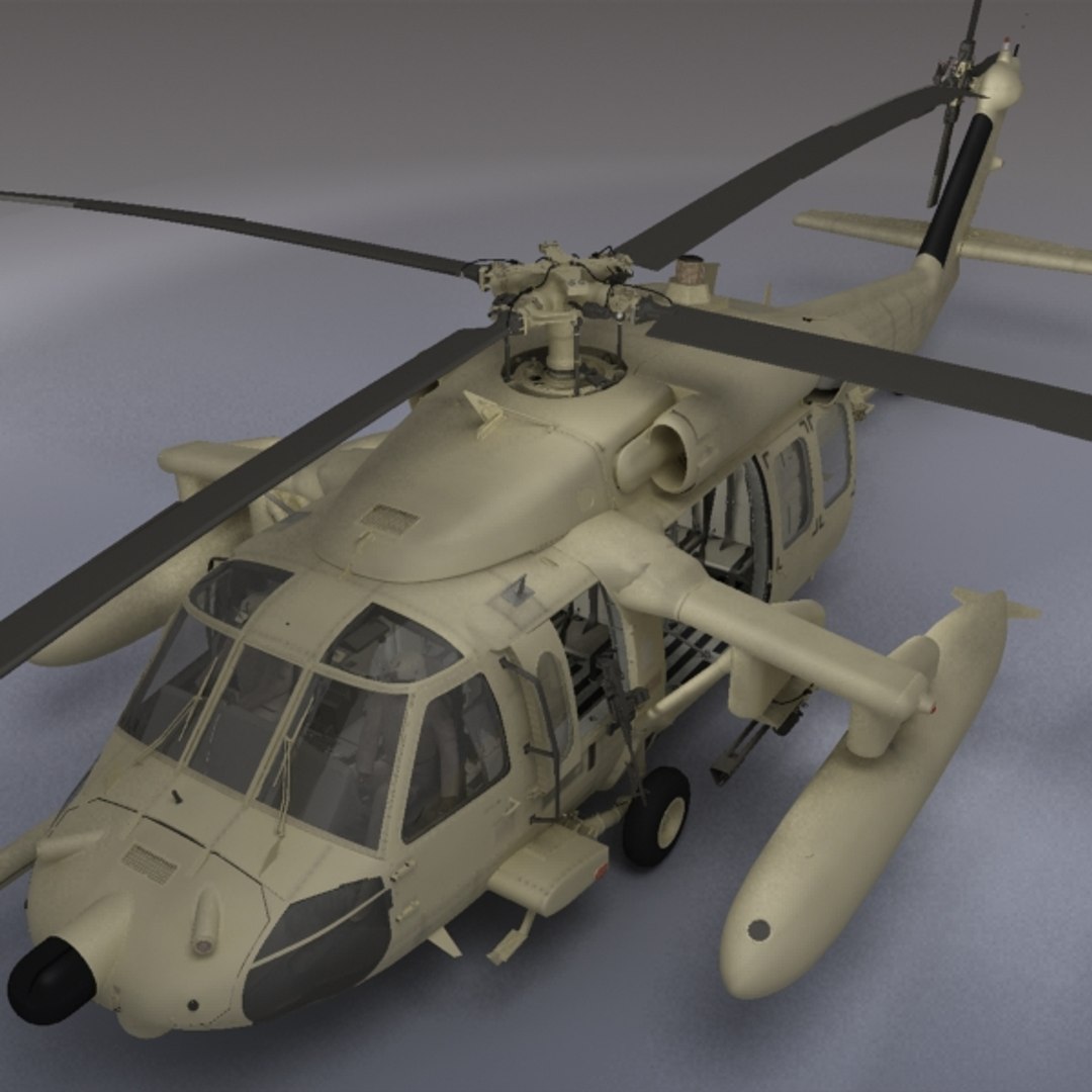 s-70 battlehawk uh60 blackhawk 3d model
