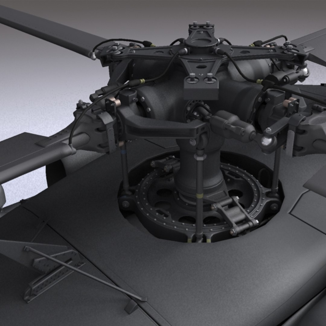 s-70 battlehawk uh60 blackhawk 3d model